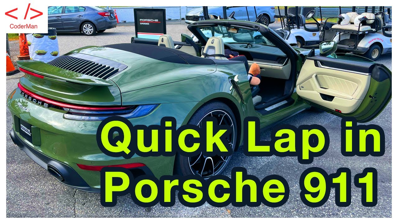 Getting a Ride in the 992 Porsche 911 At Thompson Race Track – CoderMan