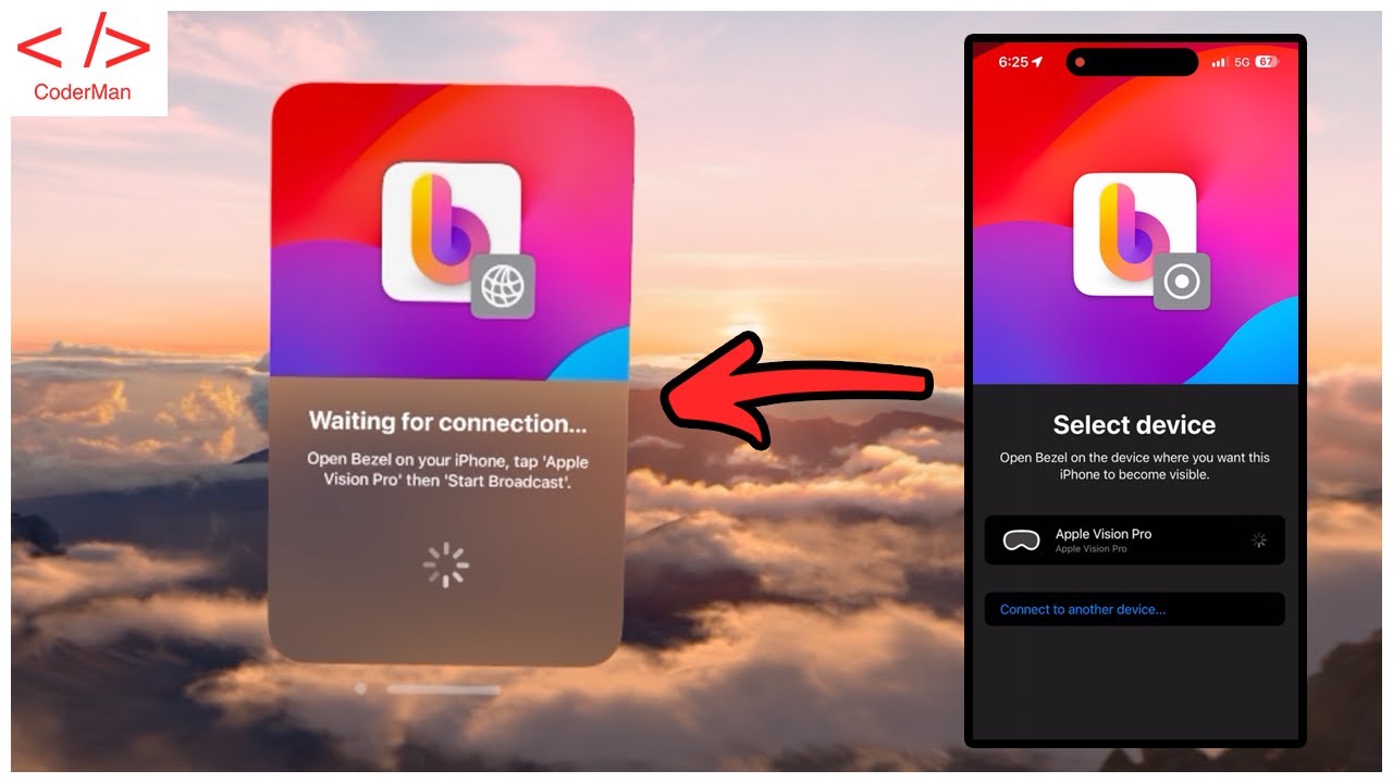 Simple Way to View Your iPhone on Apple Vision Pro – CoderMan