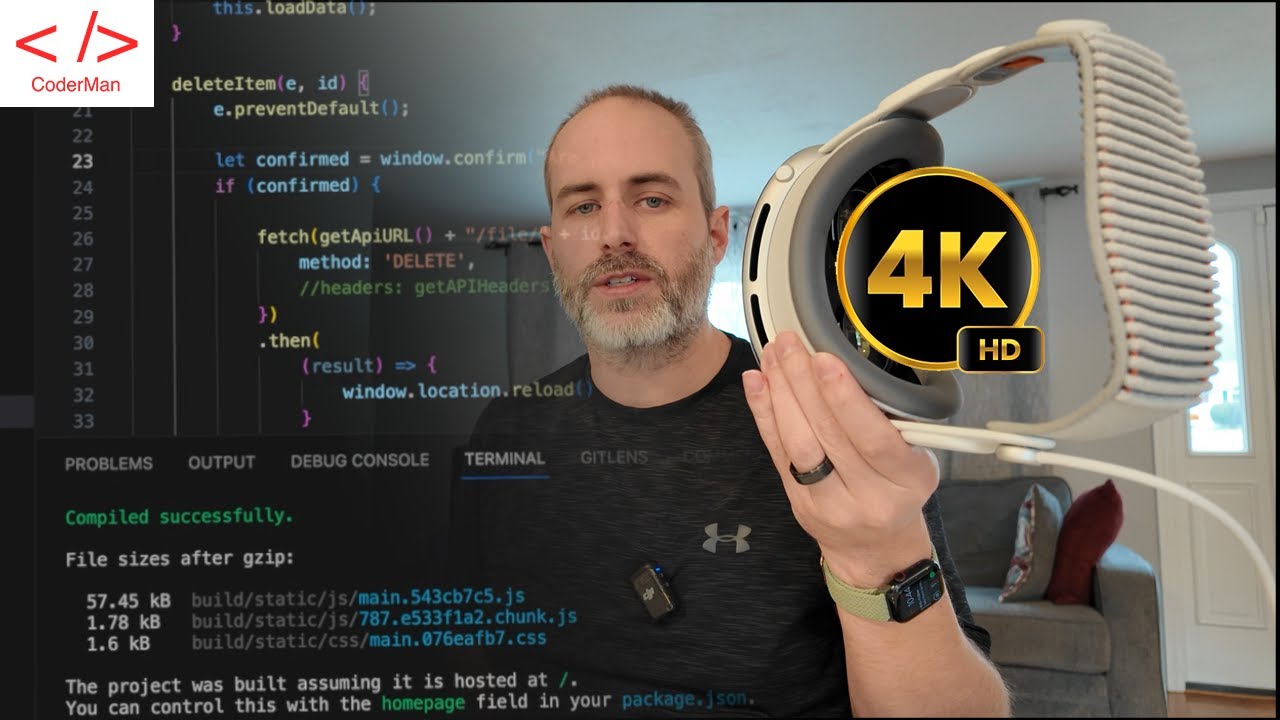 Creating 4k Screen Recordings on Apple Vision Pro – CoderMan