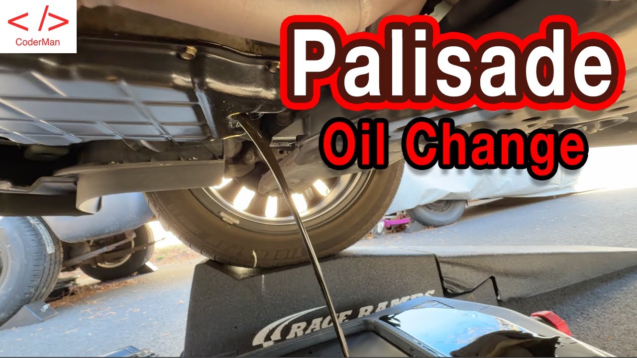Hyundai Palisade Oil Change